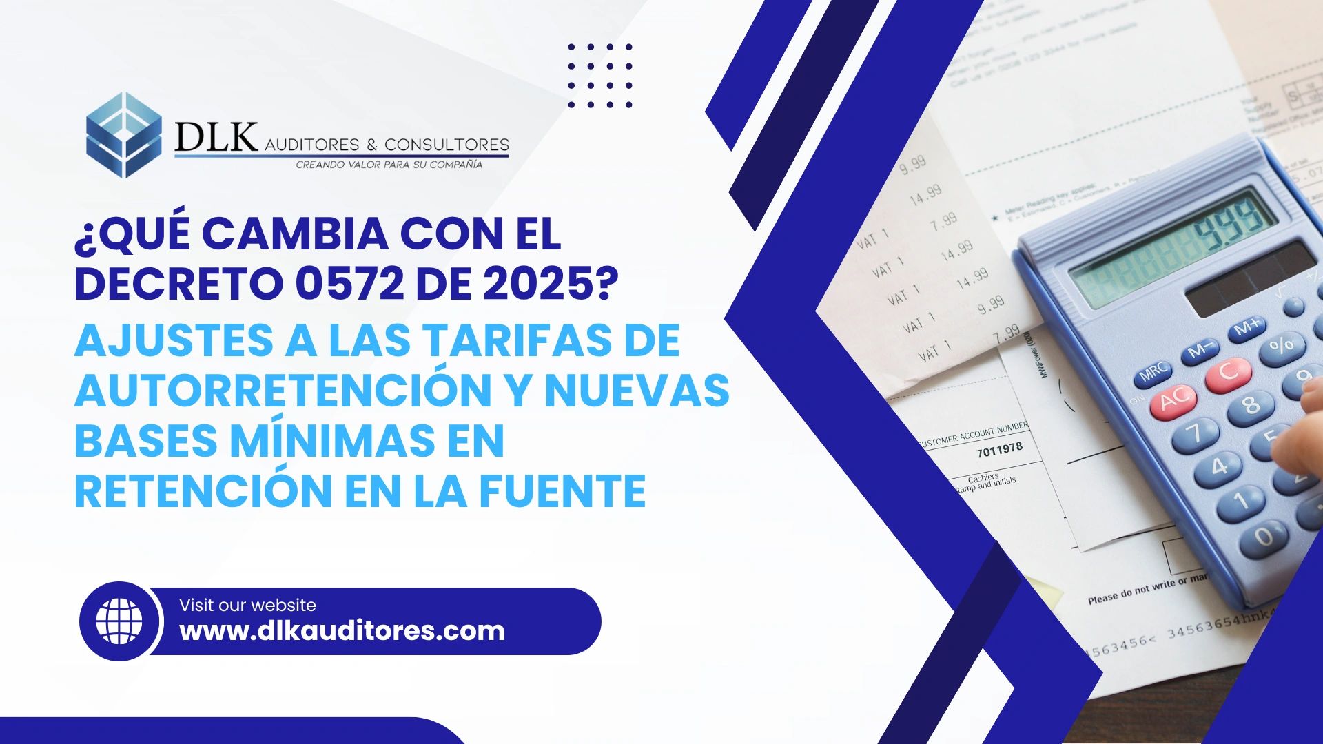 Nuevas tarifas de autorretención y rigen desde junio de 2025